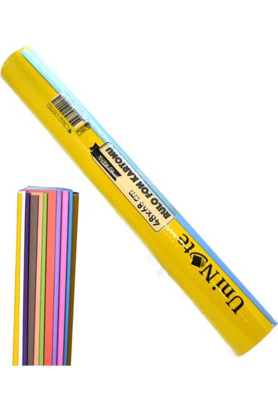 Çınar Rulo Fon Kartonu 10 Renk 48 x 68 cm Çınar Rulo Fon Kartonu 10 Renk 48 x 68 cm