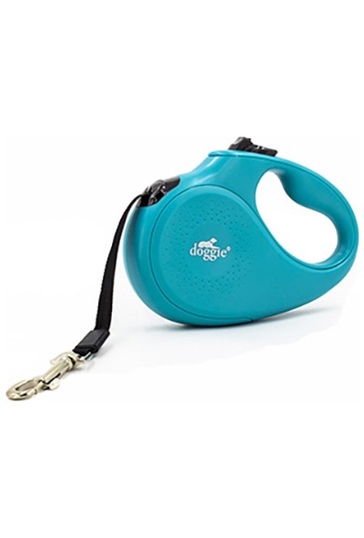 Doggie Doggie  Otomatik Köpek Tasması Master Seri L Light Blue Doggie Doggie  Otomatik Köpek Tasması Master Seri L Light Blue