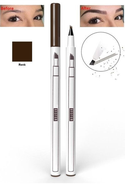 Mujgan Koyu Kahverengi Kaş Kalemi (Ucu Tırtıklı) Mujgan Koyu Kahverengi Kaş Kalemi (Ucu Tırtıklı)