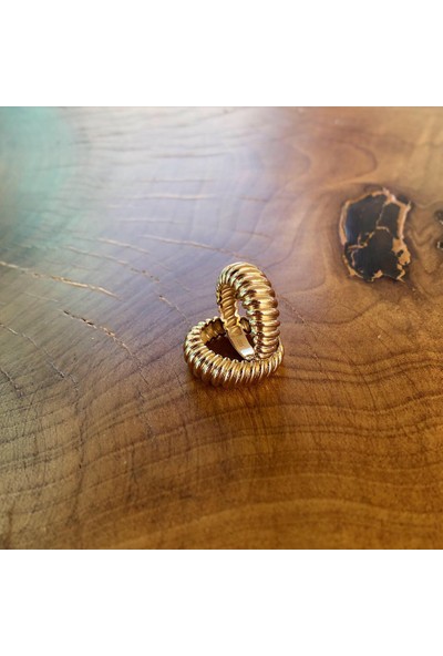 Çağdaş Kuyumculuk Nostaljik Burgu Yüzük