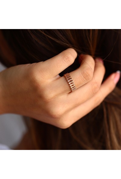 Çağdaş Kuyumculuk Nervür Yüzük