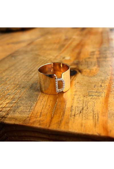 Çağdaş Kuyumculuk Kemer Harf Yüzük