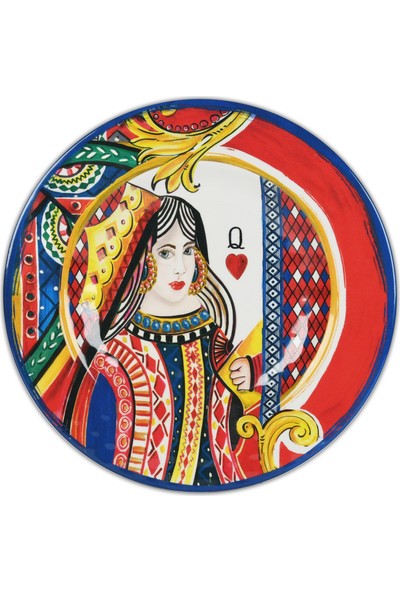 Baci Milano Regına Kraliçe Tatlı Tabağı 21,5 cm