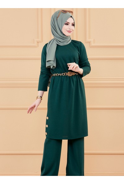 Tunik&pantolon Takım - Zümrüt - Tofisa