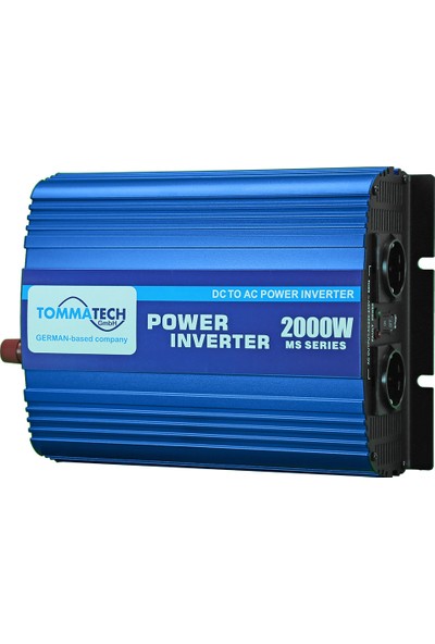 Tommatech Modifiyesinüs 2000W 12V Güneş Paneli Inverter Tommatech Modifiyesinüs 2000W 12V Güneş Paneli Inverter