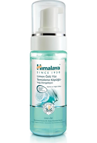 Himalaya Limon Özlü Yüz Temizleme Köpüğü- Yağ Dengeleyici 150 ml