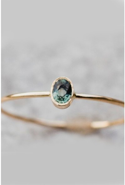 Aykan Kuyumculuk Akuamarin Yüzük - AK0205 Aykan Kuyumculuk Akuamarin Yüzük - AK0205