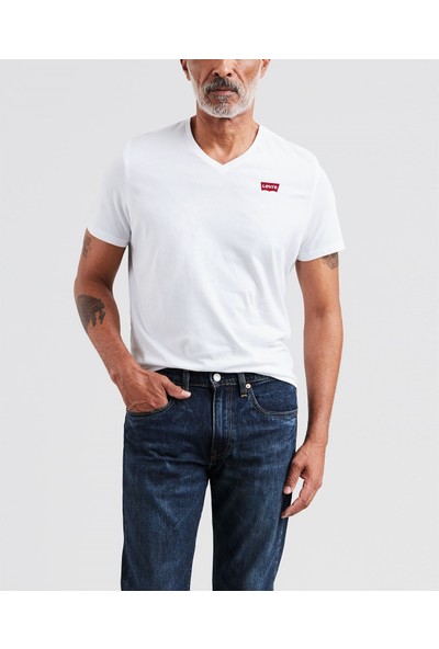 Levi's Erkek Tişört Original Housemark Vneck 85641-0000 Levi's Erkek Tişört Original Housemark Vneck 85641-0000