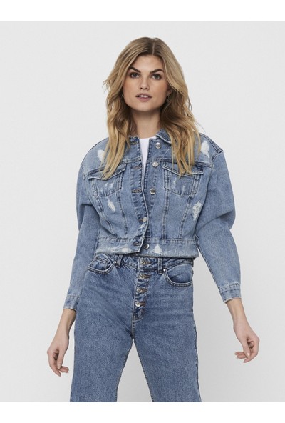 Only Kadın Jean Ceket Malibu 15220545-MBD