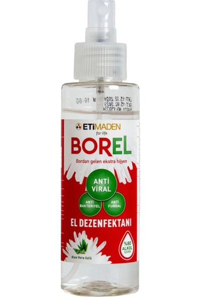 Antibakteriyel El Dezenfektanı 100 ml Sprey