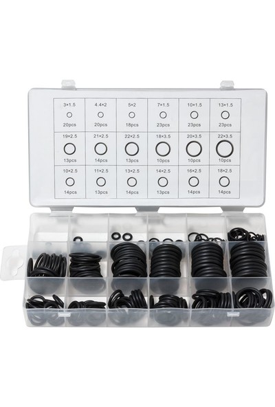 Worldforce 279 Parça O-Ring Set Halka Conta Seti Worldforce 279 Parça O-Ring Set Halka Conta Seti