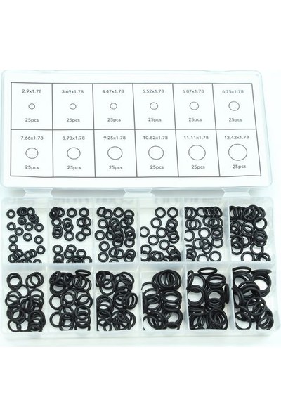 Worldforce 300 Parça O-Ring Set Halka Conta Seti
