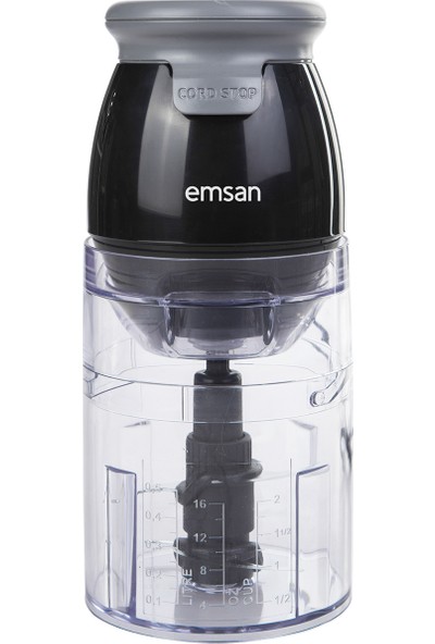 Emsan Bella Gusto Doğrayıcı Siyah Emsan Bella Gusto Doğrayıcı Siyah