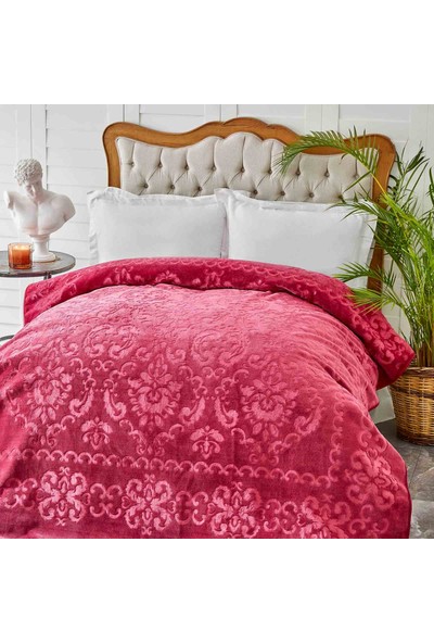 Karaca Home Rauqel Best Şarabi Çift Kişilik Pano Embosy Battaniye Karaca Home Rauqel Best Şarabi Çift Kişilik Pano Embosy Battaniye