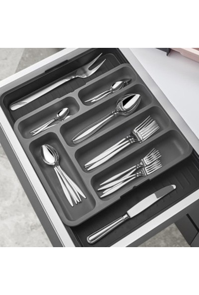 Evilem Lüx Çift Taraflı Uzayabilen Çekmece Içi Kaşıklık