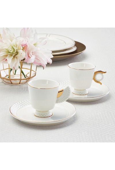 Karaca Egypt 2 Kişilik Kahve Fincanı Takımı 80 ml