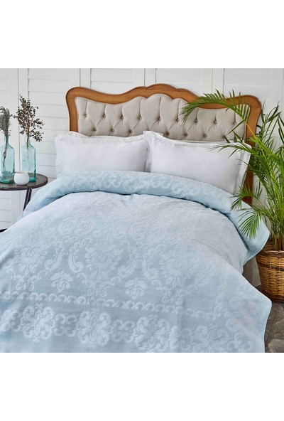 Karaca Home Rauqel Best Tiffany Çift Kişilik Pano Embosy Battaniye