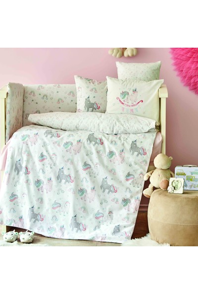 Karaca Home Digna Pembe Cotton Bebek Uyku Seti Karaca Home Digna Pembe Cotton Bebek Uyku Seti