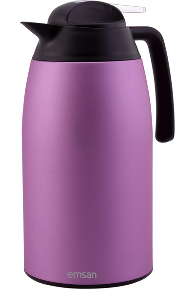 Emsan Vega 2.1 Litre Çelik Termos Mor Emsan Vega 2.1 Litre Çelik Termos Mor