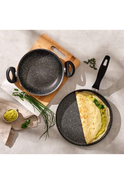 Emsan Couple Krep-Sahan Set