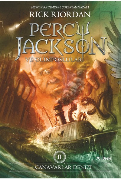 Percy Jackson - Canavarlar Denizi (2.Kitap) - Rick Riordan Percy Jackson - Canavarlar Denizi (2.Kitap) - Rick Riordan