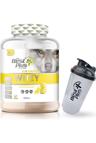 Bpn Ecotactical Whey Proteın Tozu 2000 gr Lemon-Macaron