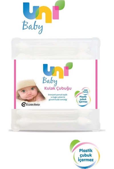 Uni Baby Kulak Cubugu 60'lı x 2 Adet