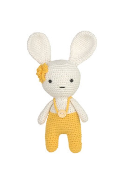 Amigurumi Kit Düğmeli Tavşan Tığ Işi Amigurumi Kit Düğmeli Tavşan Tığ Işi