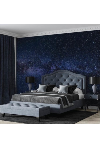 Dijitalya | Gece ve Yıldızlar | Özel Tasarım Duvar Kağıdı | 15M2
