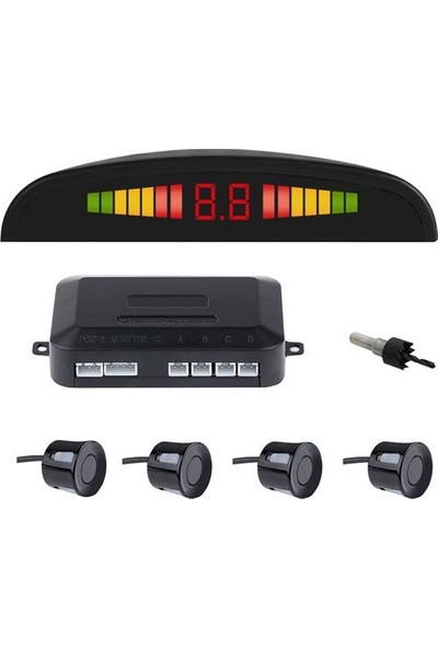 Niken LED Ekranlı Bip Sesli 12V 22MM Gri Niken LED Ekranlı Bip Sesli 12V 22MM Gri