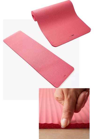 Localshop Plates Matı Pembe Yoga Matı Spor Minderi Localshop Plates Matı Pembe Yoga Matı Spor Minderi