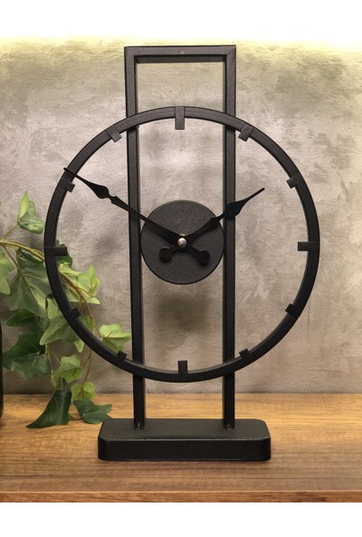 Emores Dekoratif Metal Masa Saati