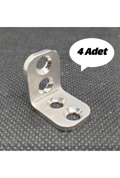 Köşebent Paslanmaz 90° 15 x 20 x 20 -4 ADET