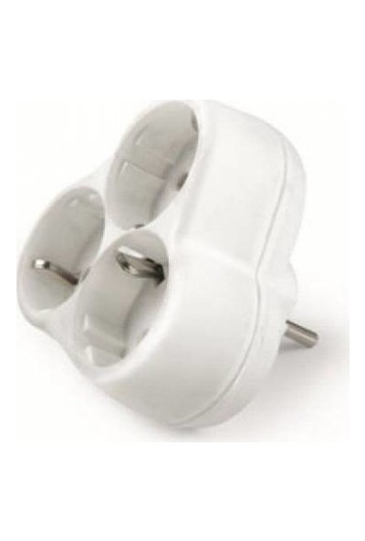 Pemka Üçlü Golyat Priz 3'lü Golyat Topraklamalı Pemka Üçlü Golyat Priz 3'lü Golyat Topraklamalı