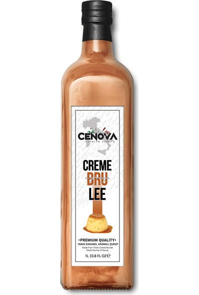 Cenova Cream Brule Kokteyl Şurubu 1 Lt Cenova Cream Brule Kokteyl Şurubu 1 Lt