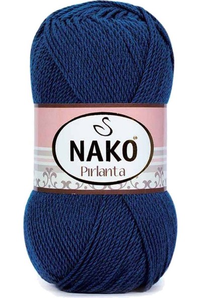 Nako Pırlanta El Örgü Ipi 100 gr | Lacivert 4253