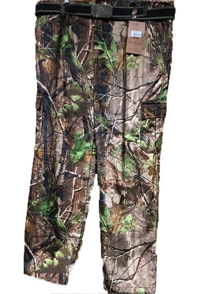 Orion Polarlı Pantolon Orman Desen