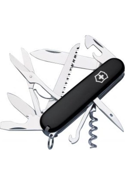 Victorinox Çakı Huntsman Siyah 1.3713.3 Victorinox Çakı Huntsman Siyah 1.3713.3