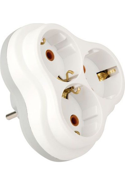 Ars 3'lü Topraklı Fiş Priz Yonca Ars 3'lü Topraklı Fiş Priz Yonca
