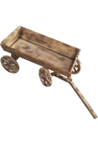 Sayar Hediye Ahşap Bahçe Çiçekliği Dekoratif Kağnı Saksılık Sayar Hediye Ahşap Bahçe Çiçekliği Dekoratif Kağnı Saksılık