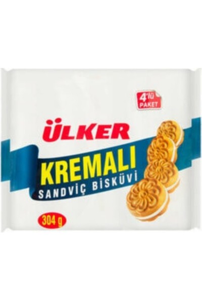 Ülker Kremalı Bisküvi 4X61 gr