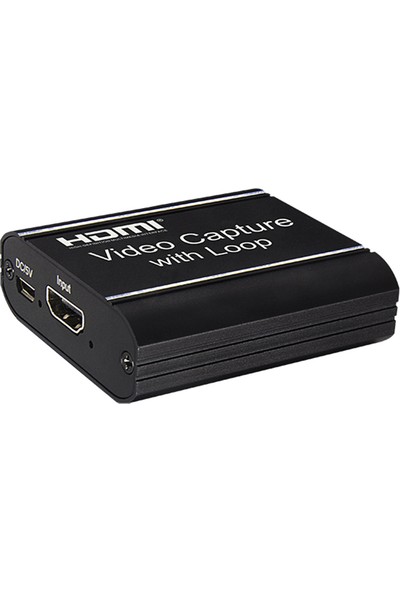 Gahome HD Loop-Out USB 3.0 Yakalama Kartı ile HD Video Yakalama (Yurt Dışından) Gahome HD Loop-Out USB 3.0 Yakalama Kartı ile HD Video Yakalama (Yurt Dışından)