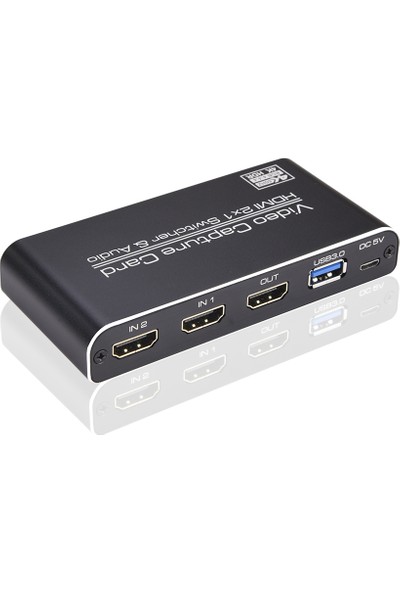Gahome Nk-X6 HDMI - Usb3.0 Video Yakalama Kartı 4K 1080P HDMI (Yurt Dışından) Gahome Nk-X6 HDMI - Usb3.0 Video Yakalama Kartı 4K 1080P HDMI (Yurt Dışından)