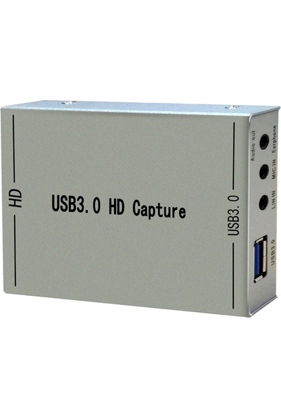Gahome Canlı Akış Yayın Kutusu İçin USB 3.0 Video Oyun Yakalama (Yurt Dışından) Gahome Canlı Akış Yayın Kutusu İçin USB 3.0 Video Oyun Yakalama (Yurt Dışından)