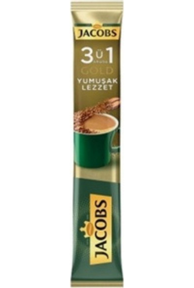 Jacobs 3ü1 Arada Yumuşak Lezzet Gold NESCAFE18 gr Jacobs 3ü1 Arada Yumuşak Lezzet Gold NESCAFE18 gr