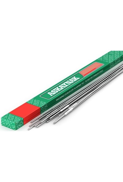 Askaynak As Tıg 308L Argon Kaynak Teli 2.0X1000MM (5 Kg) Askaynak As Tıg 308L Argon Kaynak Teli 2.0X1000MM (5 Kg)