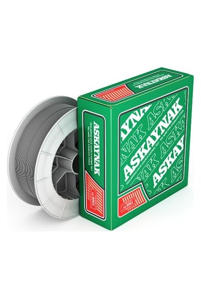 Askaynak As Mıg 308LSİ Kaynak Teli 1.20 mm (12,5 Kg) Askaynak As Mıg 308LSİ Kaynak Teli 1.20 mm (12,5 Kg)