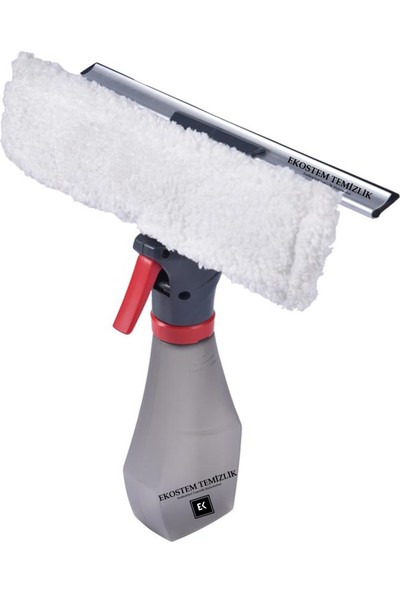 Ekostem Su Hazneli Profesyonel Mikrofiber Peluşlu Sprey Cam Sileceği Ekostem Su Hazneli Profesyonel Mikrofiber Peluşlu Sprey Cam Sileceği