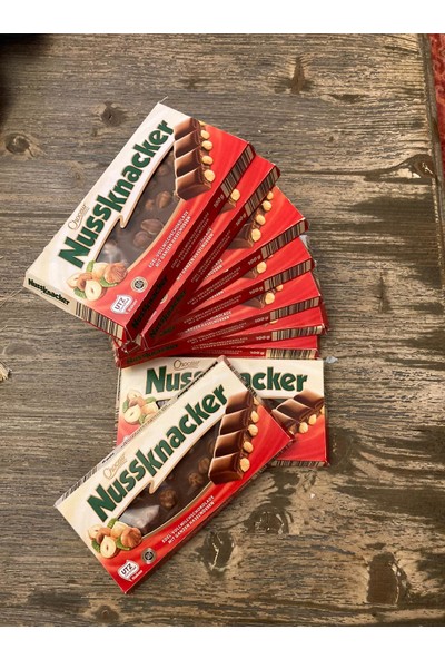 Choceur Nussknacker Sütlü Fındıklı 5 x 100 gr Alman Çikolatası