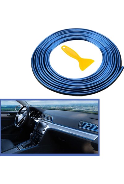 Tamithalat Buffer Mavi Araba Oto trim Dekorasyon Şeridi Kauçuk Elastik Kolay Kurulum 5 Metre Şerit Bant Tamithalat Buffer Mavi Araba Oto trim Dekorasyon Şeridi Kauçuk Elastik Kolay Kurulum 5 Metre Şerit Bant